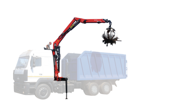 Schrottmanipulation: Palfinger Epsilon