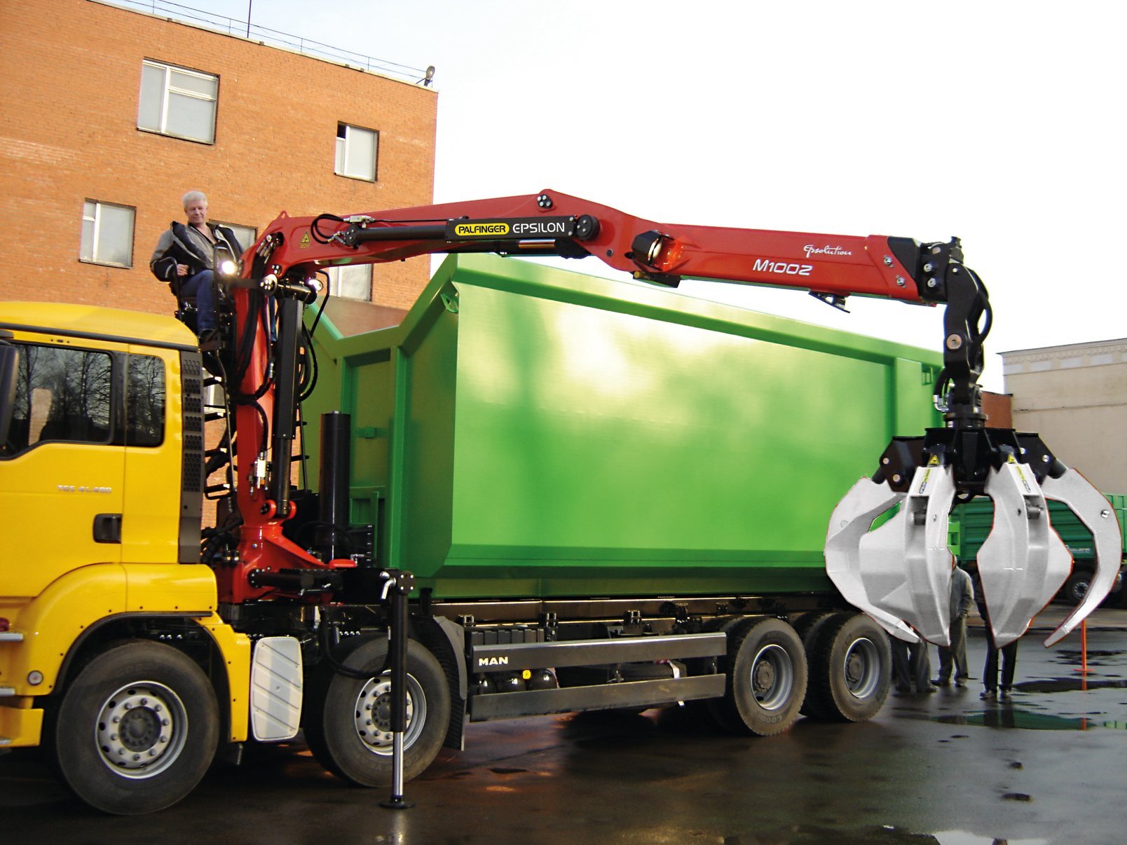 Containerentleerung: M-Serie-Epsolution