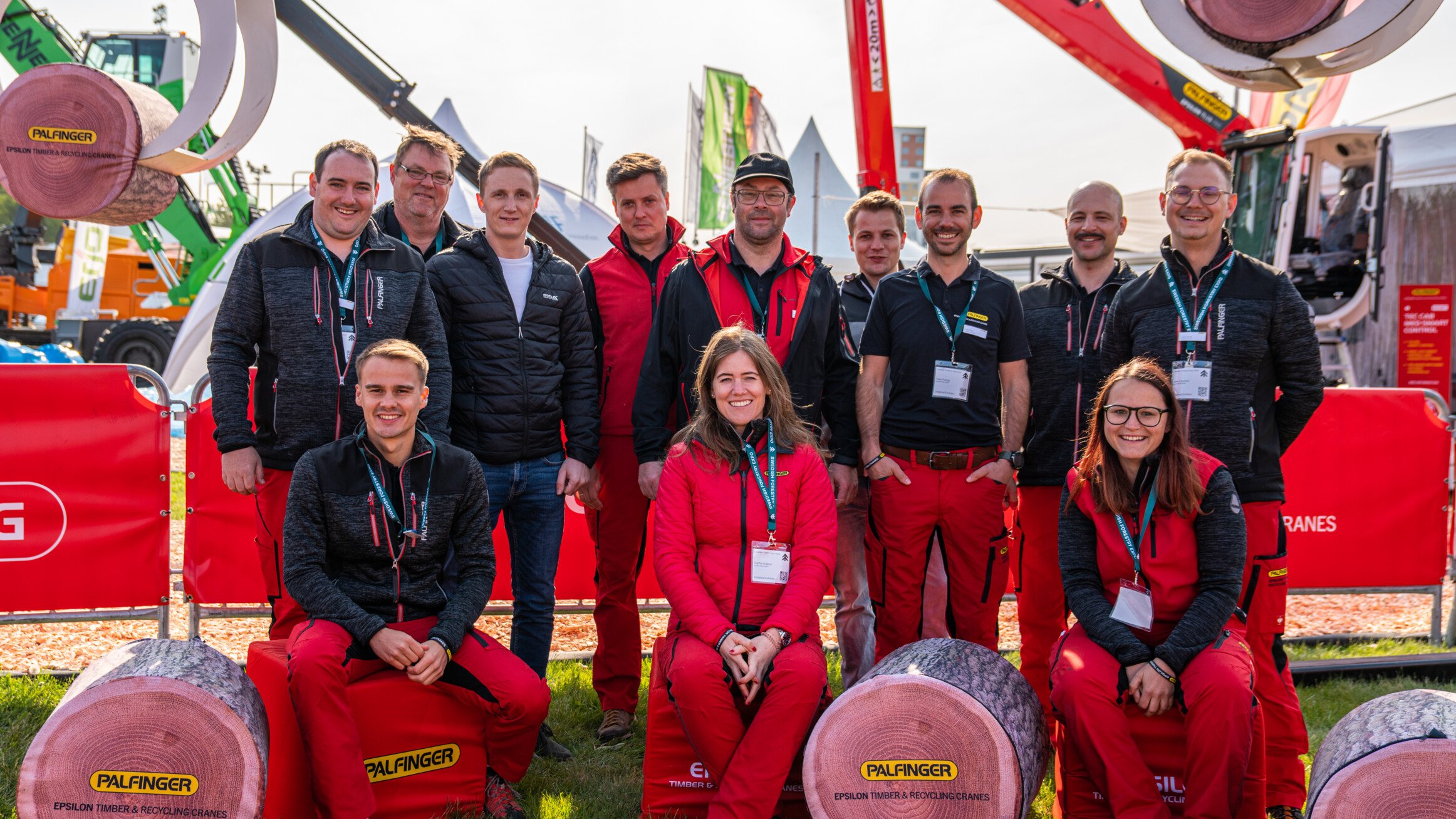 PALFINGER EPSILON at the trade fair premiere SWEDISH FORESTRY EXPO 2023 ...