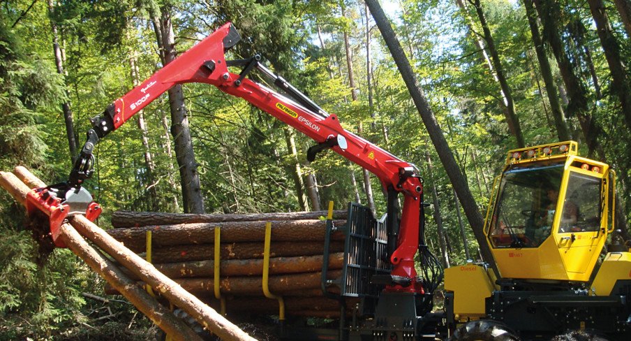 Forest machinery : Palfinger Epsilon