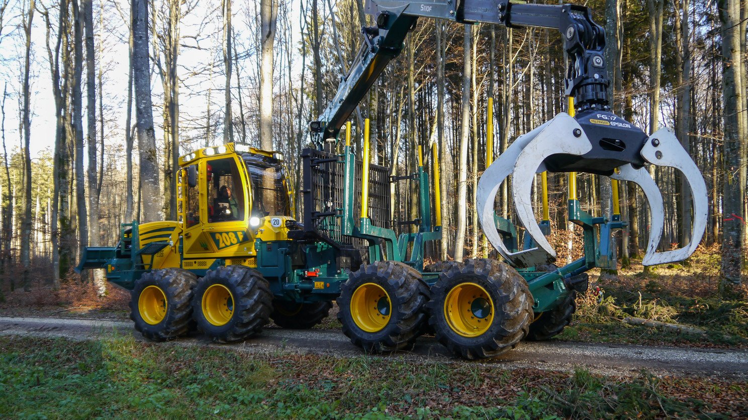 Forstmaschinen : Palfinger Epsilon